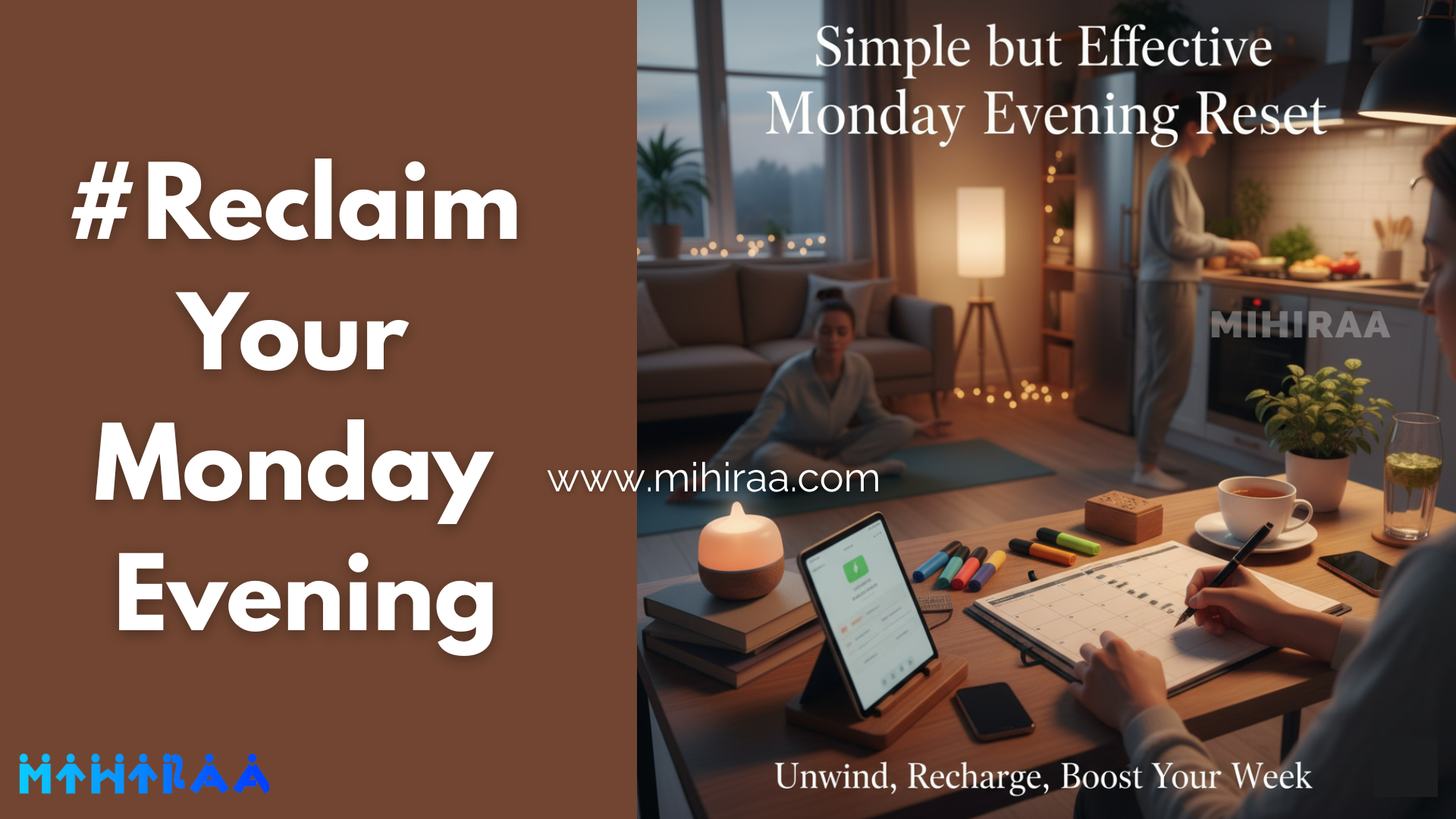 Simple but Effective Monday Evening Reset: Tips to Unwind, Recharge ...