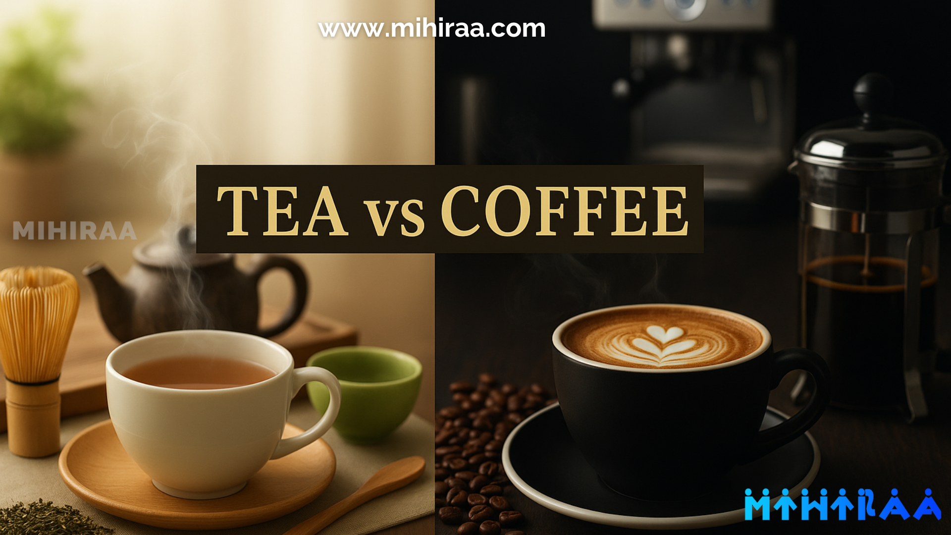 Tea vs Coffee: The Ultimate Head-to-Head Comparison – MIHIRAA
